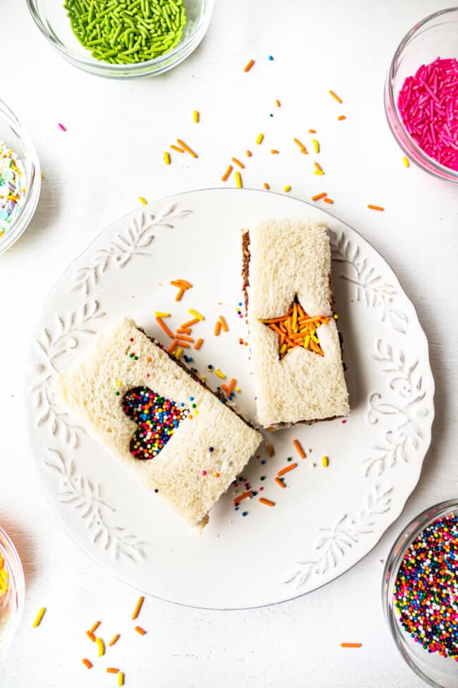 Fairy Bread Recipe (with Butter or Nutella!) - Easy Dessert Recipes