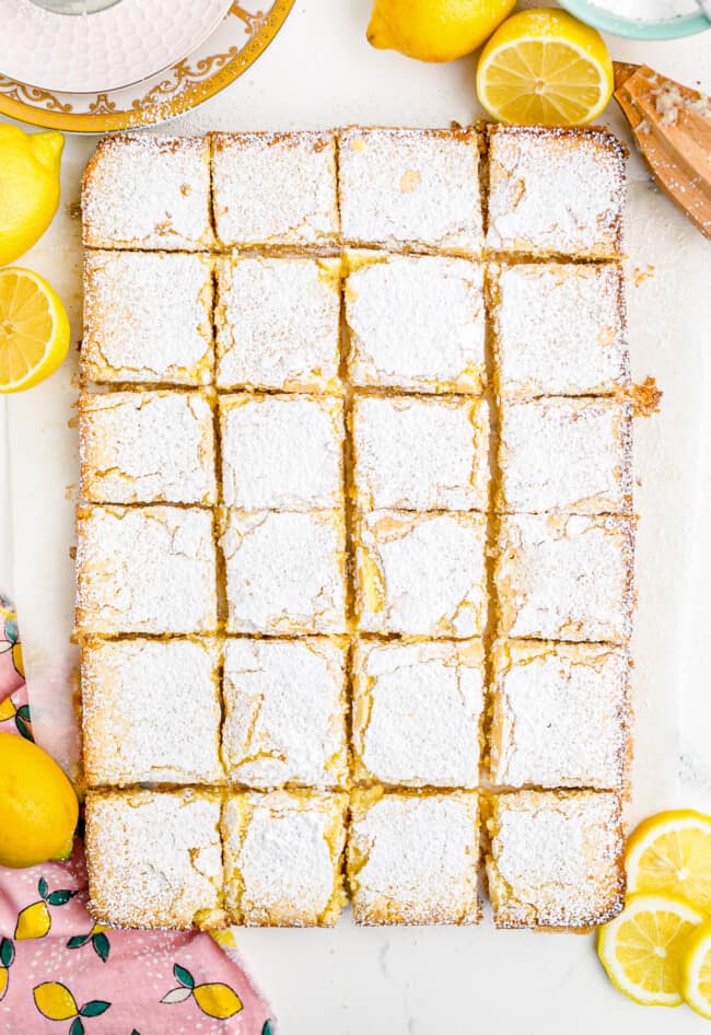 Classic Lemon Bars - Easy Dessert Recipes