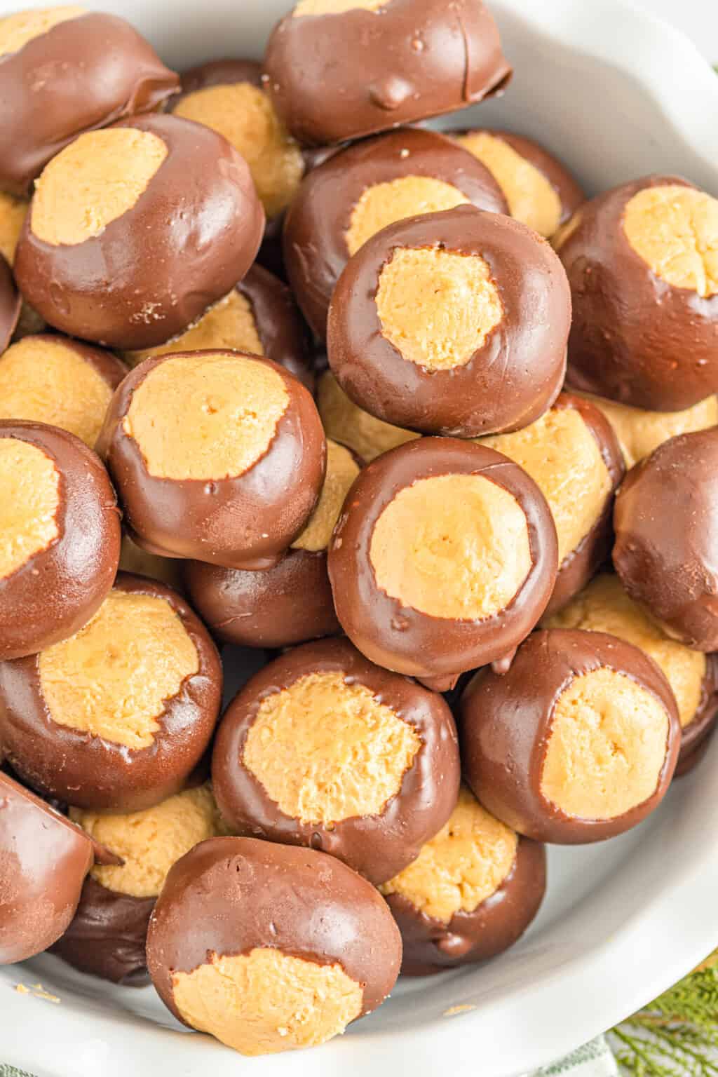 Buckeye Candy Recipe - Easy Dessert Recipes