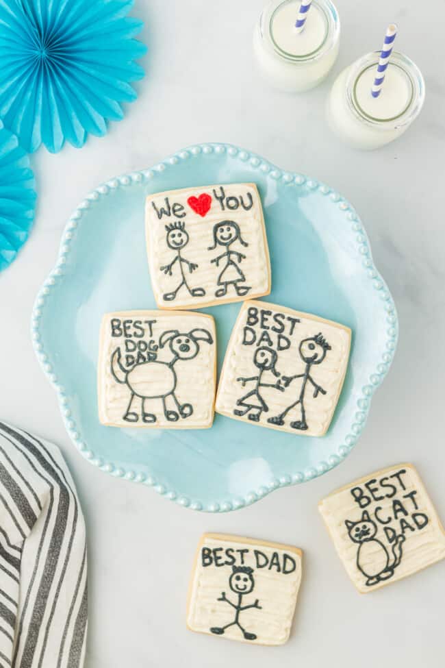 Father's Day Cookies Recipe - Easy Dessert Recipes