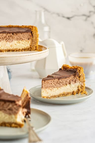 Chocolate Caramel Cheesecake Recipe - Easy Dessert Recipes