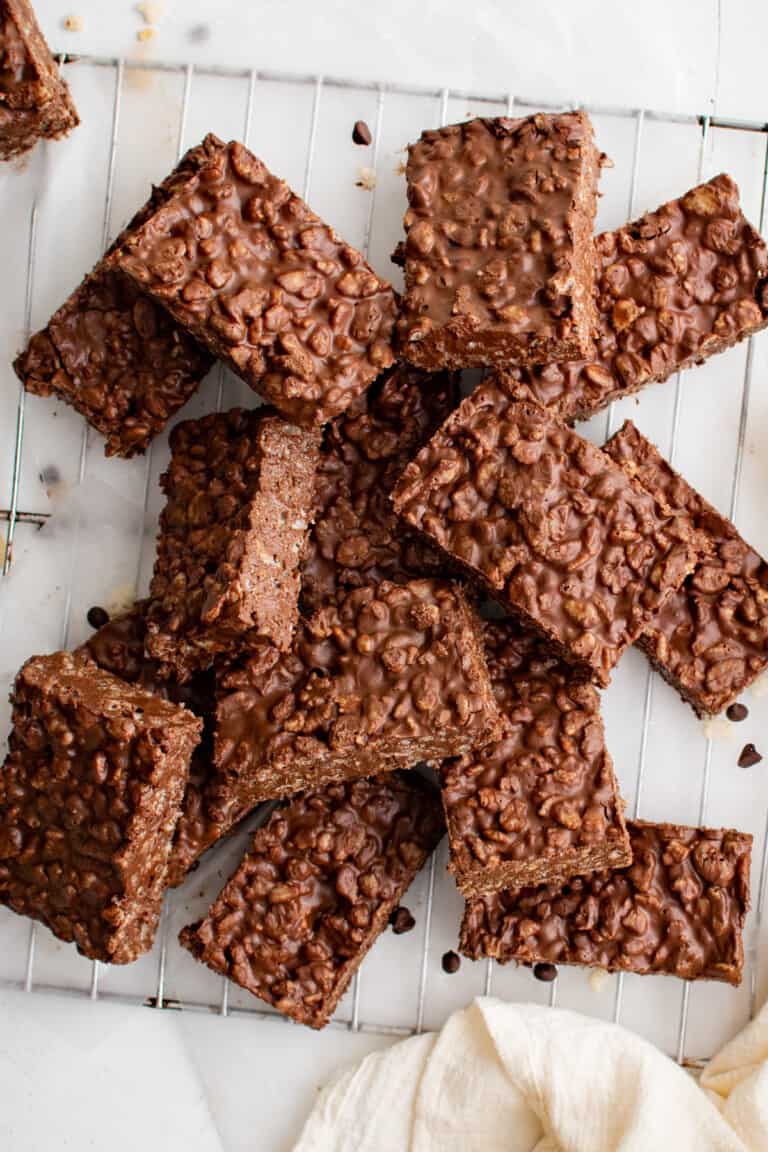 Homemade Crunch Bars Recipe - Easy Dessert Recipes