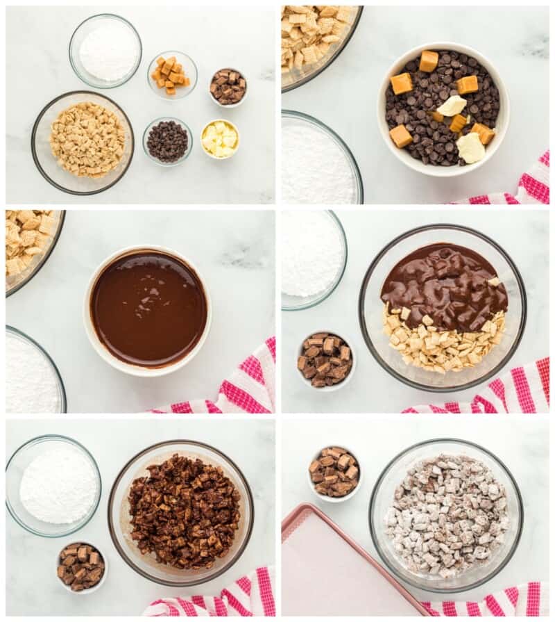 Milky Way Puppy Chow Recipe - Easy Dessert Recipes