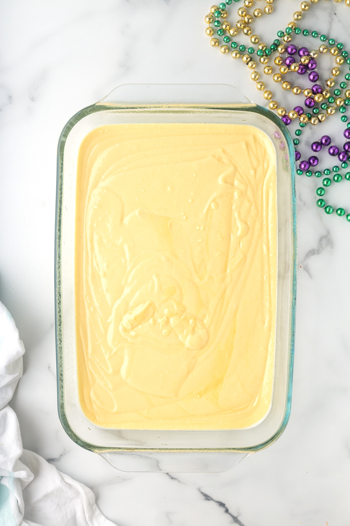 King Cake Poke Cake Recipe - Easy Dessert Recipes