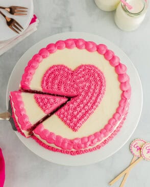 Pink Velvet Cake Recipe - Easy Dessert Recipes