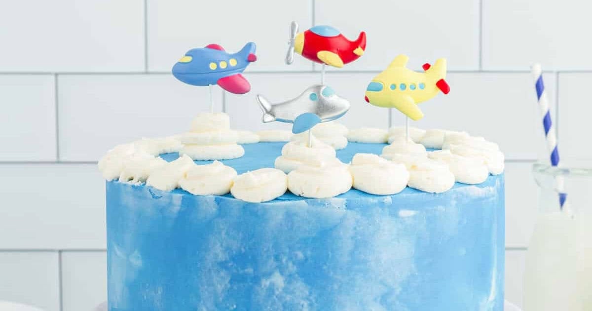 Airplane Cake Recipe - Easy Dessert Recipes