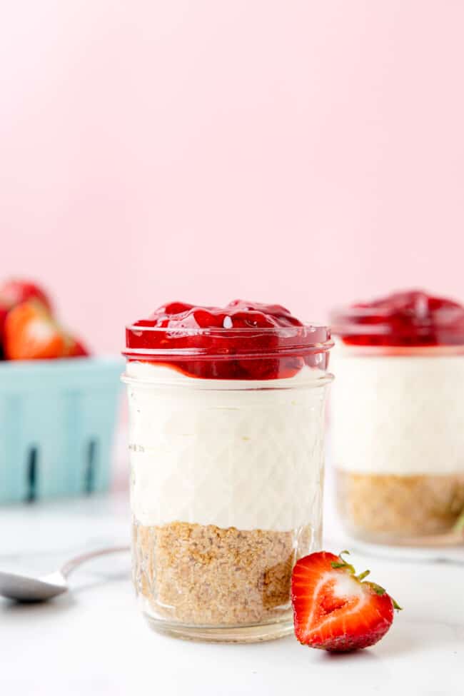Strawberry Cheesecake Cups Recipe - Easy Dessert Recipes
