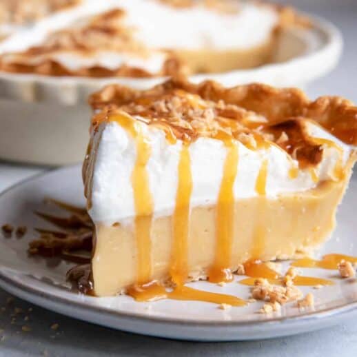 Butterscotch Pie with Meringue - Easy Dessert Recipes