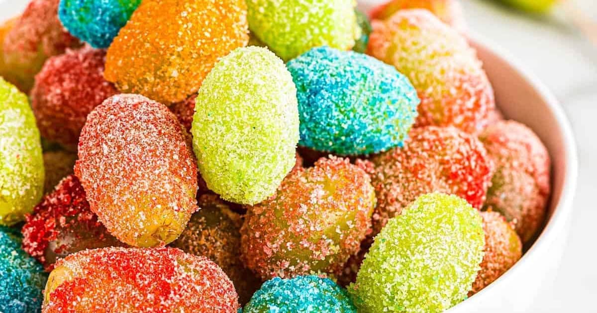 How to Make Candy Grapes with Jell-O - Easy Dessert Recipes
