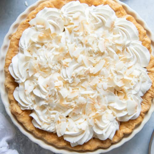 Coconut Cream Pie Recipe - Easy Dessert Recipes