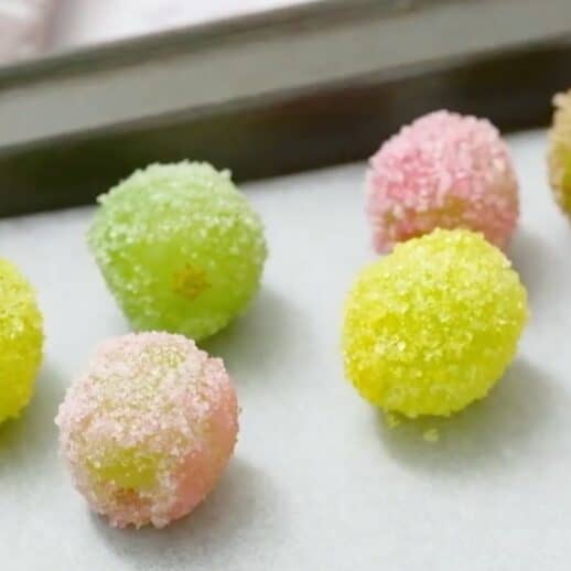 Candy Grapes (Made with Jell-O!) - Easy Dessert Recipes